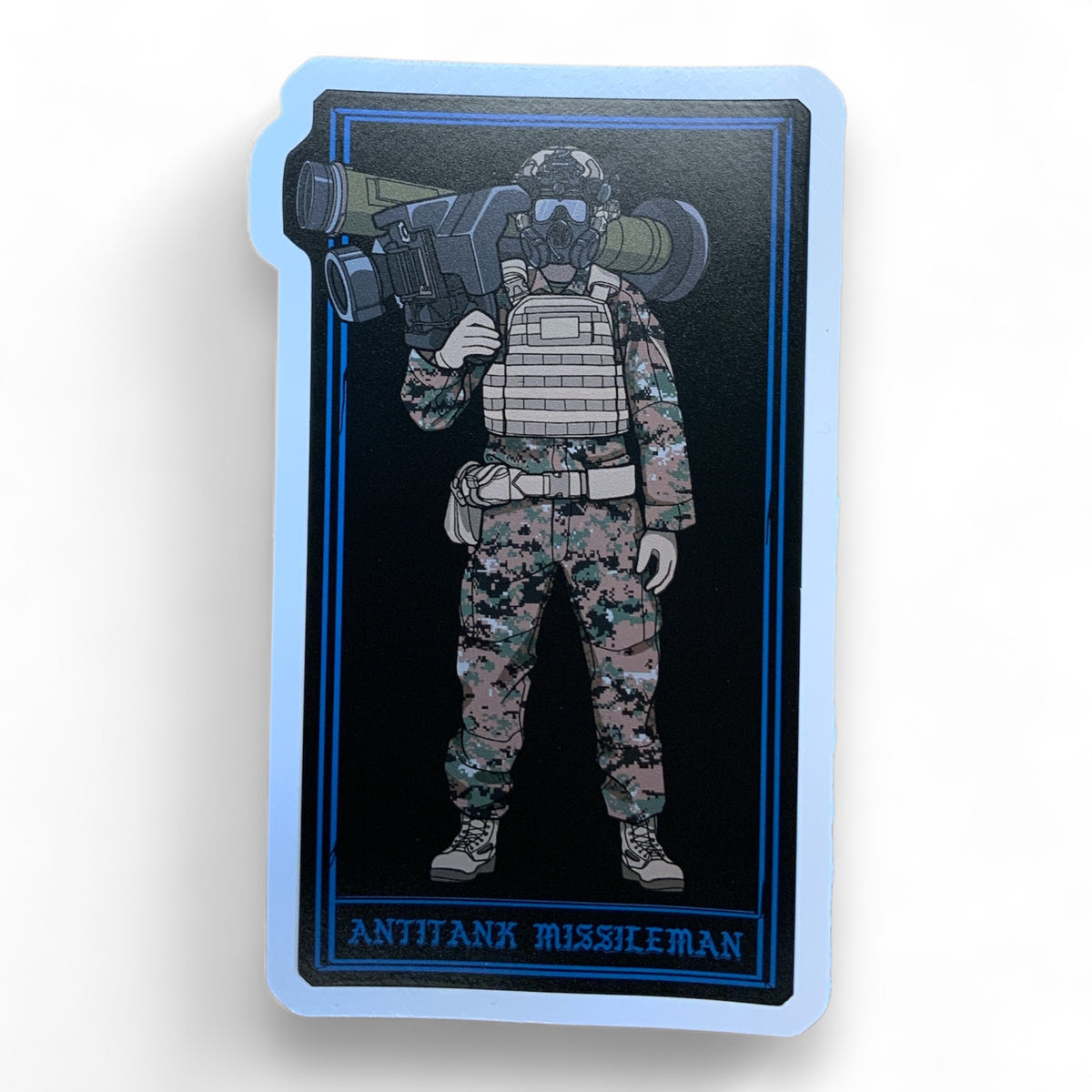 Goons Up Marine Missileman Woodland Jav Sticker – BDS Tactical Gear