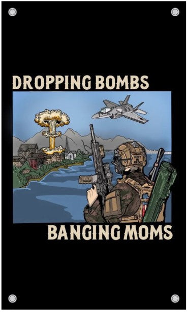 Notinregs Dropping Bombs Flags – BDS Tactical Gear
