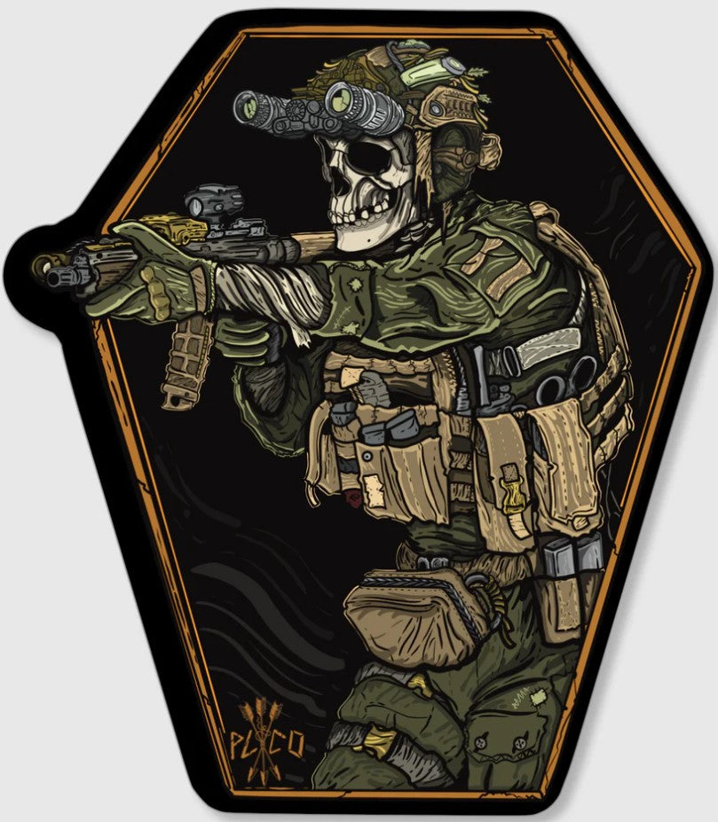 Phaseline Co. Coffin Sticker – BDS Tactical Gear