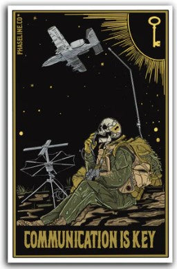 Phaseline Co. Communication is Key Sticker – BDS Tactical Gear
