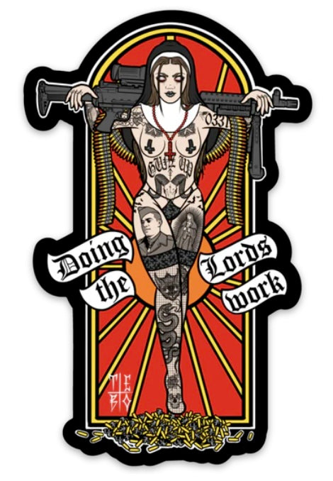 Mission Essential Gear 0331 Nun Sticker – BDS Tactical Gear