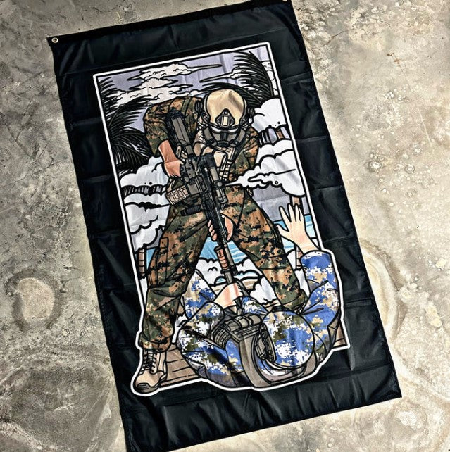 Goons Up You Feel Me Bruh? Banner – BDS Tactical Gear