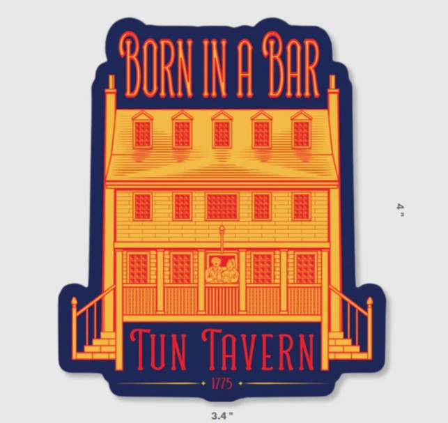 Goons Up Born in a Bar Sticker – BDS Tactical Gear