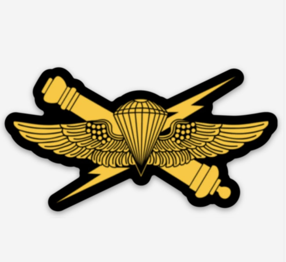 Heavily Suppressed ANGLICO Jack Sticker – BDS Tactical Gear