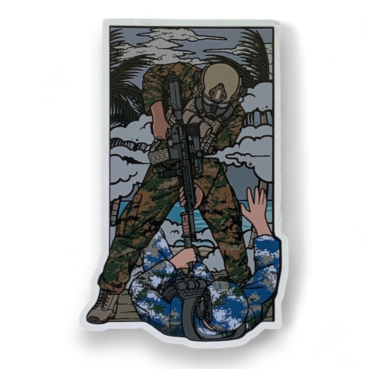 Goons Up You Feel Be Bruh Sticker – BDS Tactical Gear