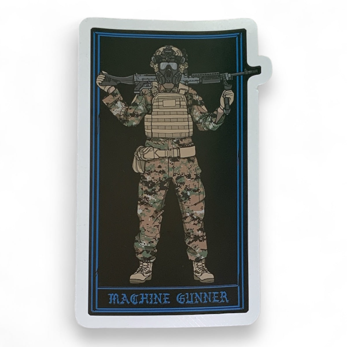 Goons Up Marine Machine Gunner Woodland 240 Sticker – BDS Tactical Gear