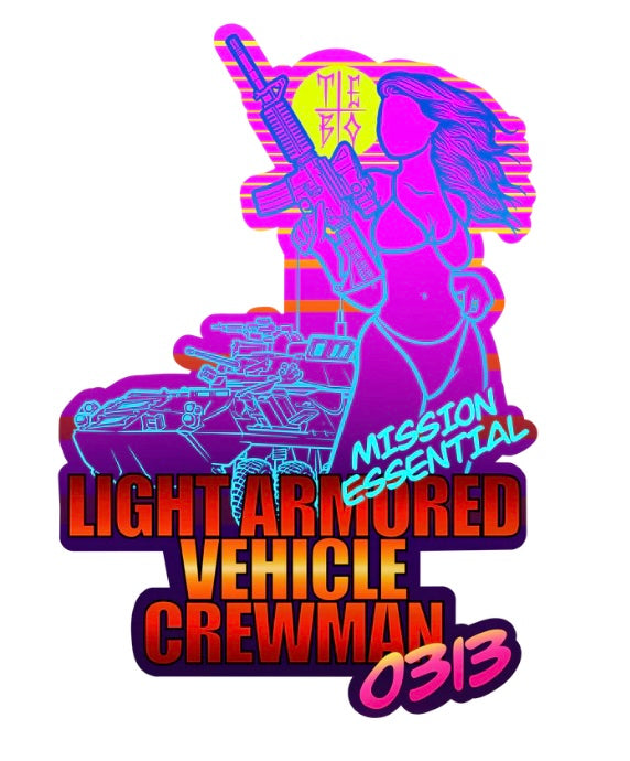 Mission Essential Gear Retro LAV Crewman Sticker – BDS Tactical Gear