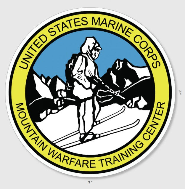 Goons Up Mountain Warfare Training Center Sticker – BDS Tactical Gear