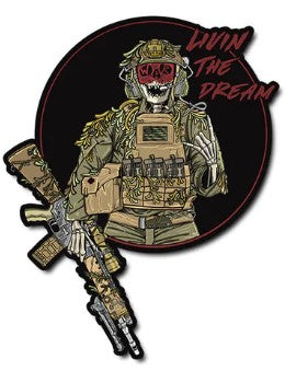 Phaseline Co. Living the Dream Sticker – BDS Tactical Gear