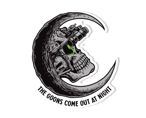 Savage Tacticians Goons Come Out At Night Sticker – BDS Tactical Gear