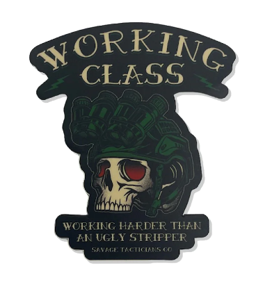 Savage Tacticians Working Class Sticker – BDS Tactical Gear