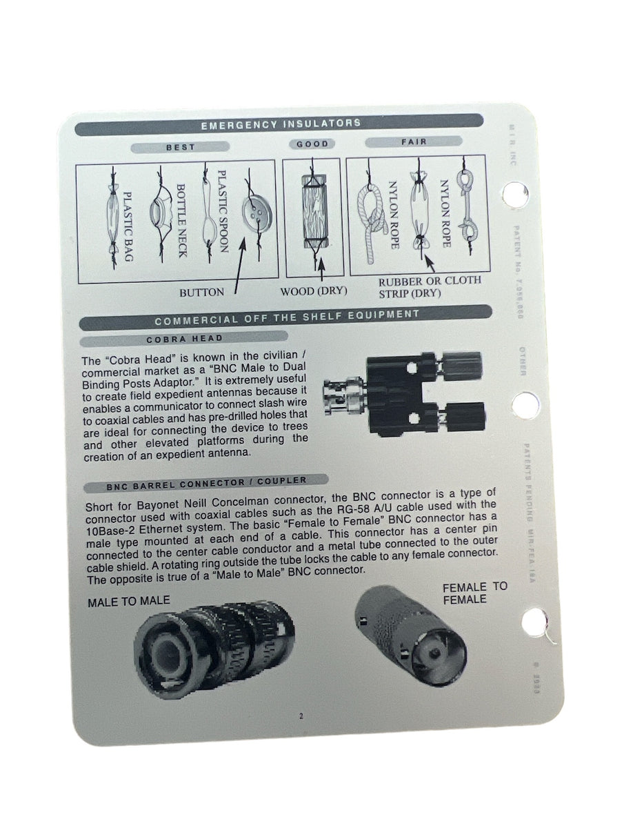 Field Expedient Antennas – BDS Tactical Gear