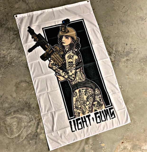 Goons Up Light Guns Pin Up Banner – BDS Tactical Gear