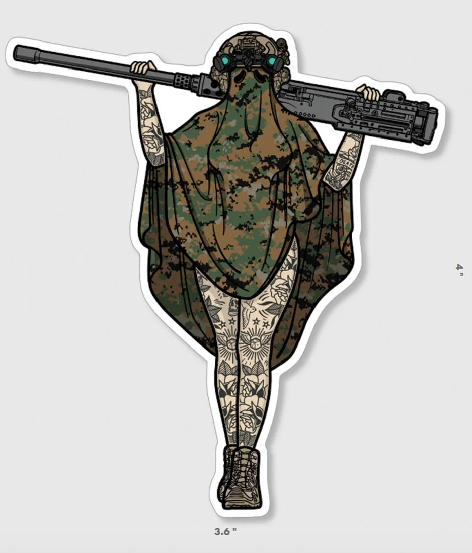 Goons Up Boo M2 MARPAT Woodland Sticker – BDS Tactical Gear