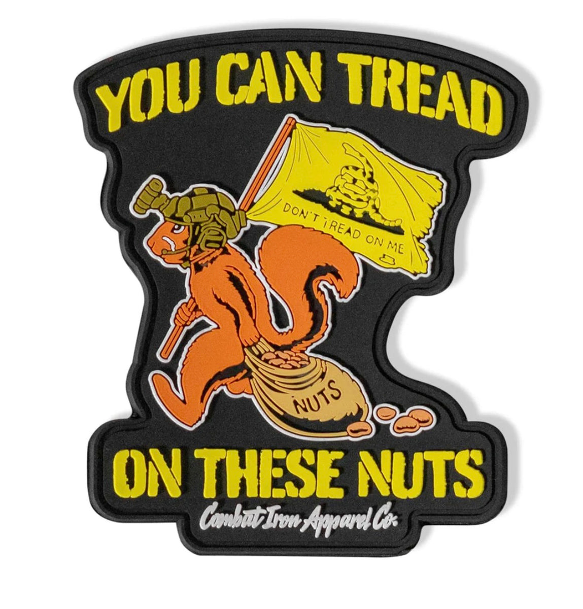 You Can Tread On These Nuts PVC Patch – BDS Tactical Gear