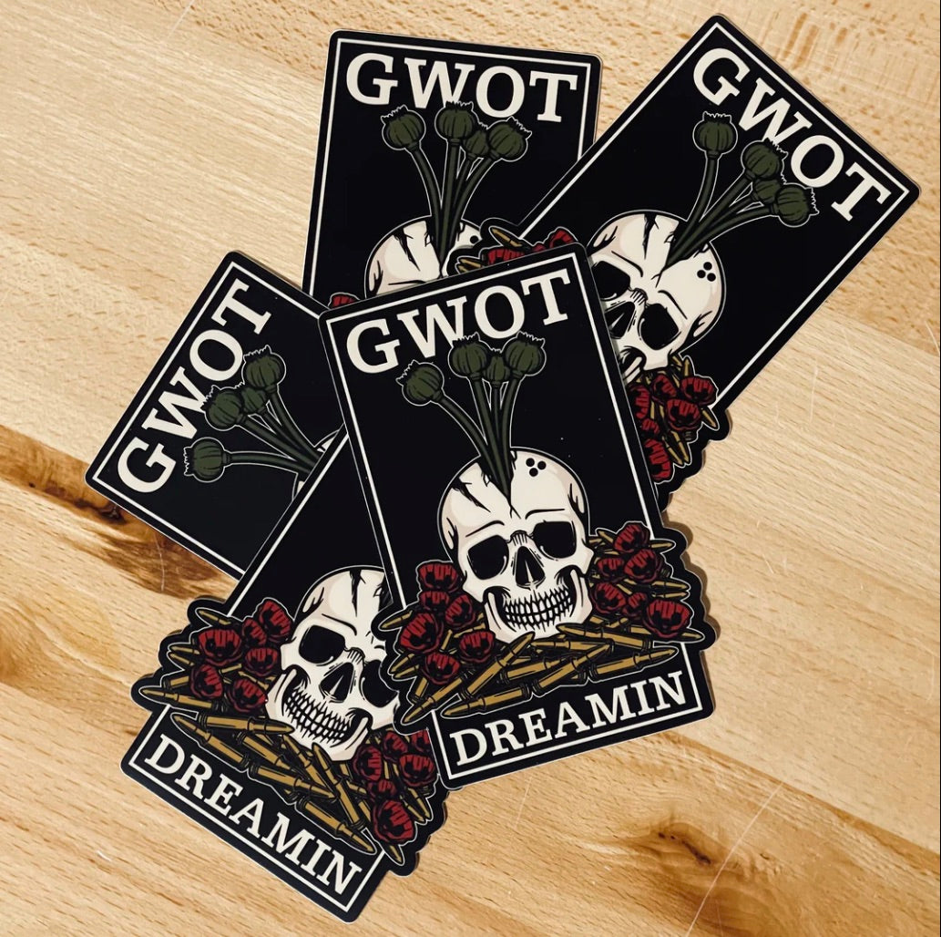Direct Action Apparel GWOT Dreaming Sticker – BDS Tactical Gear
