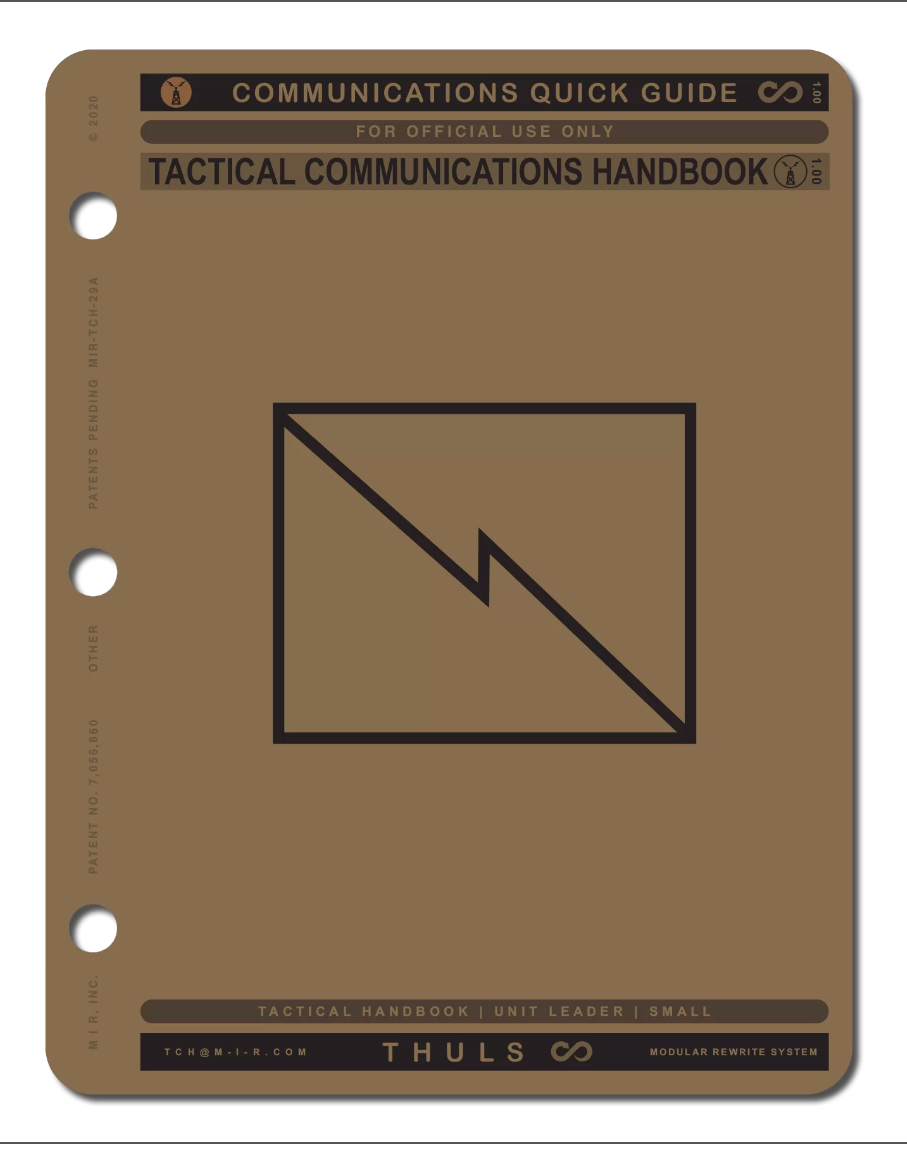 Radio Operations Handbook – BDS Tactical Gear